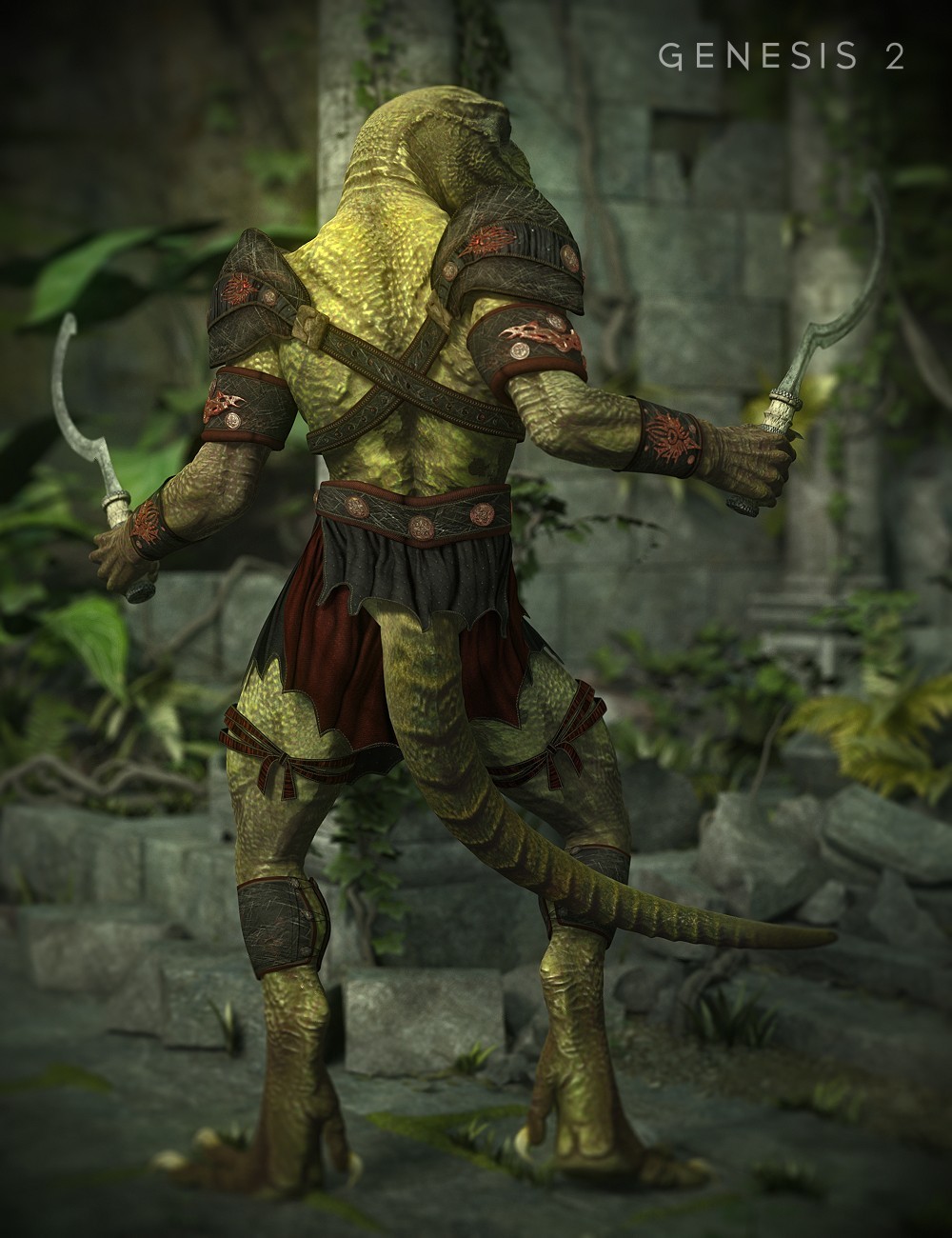 tribal lizardman