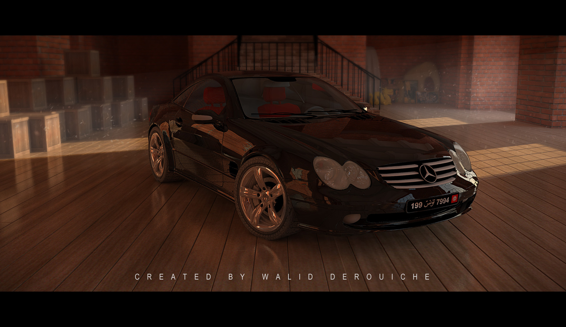 ArtStation - Car vray