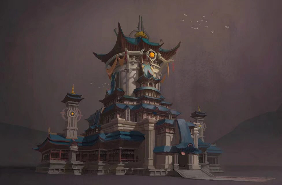 ArtStation - China ancient castle