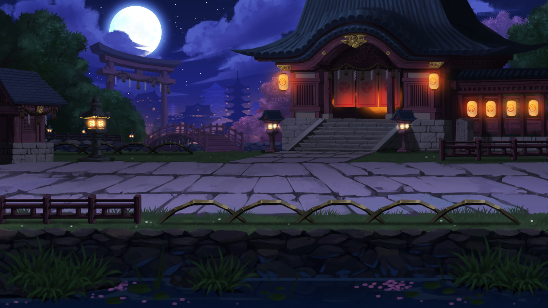 ArtStation - Japanese scene design