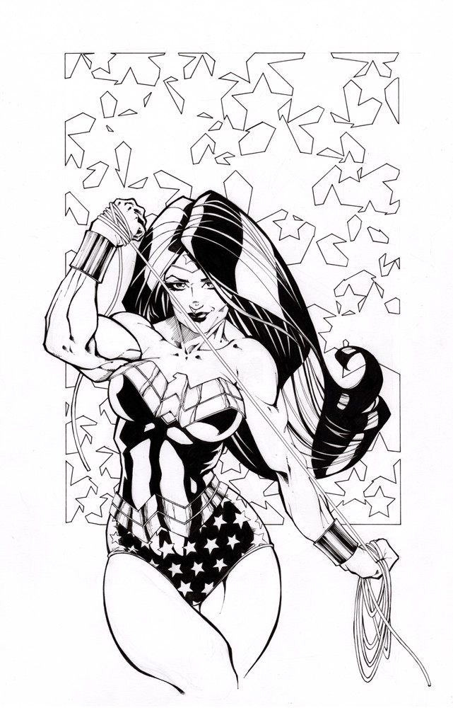printable coloring pages wonder woman