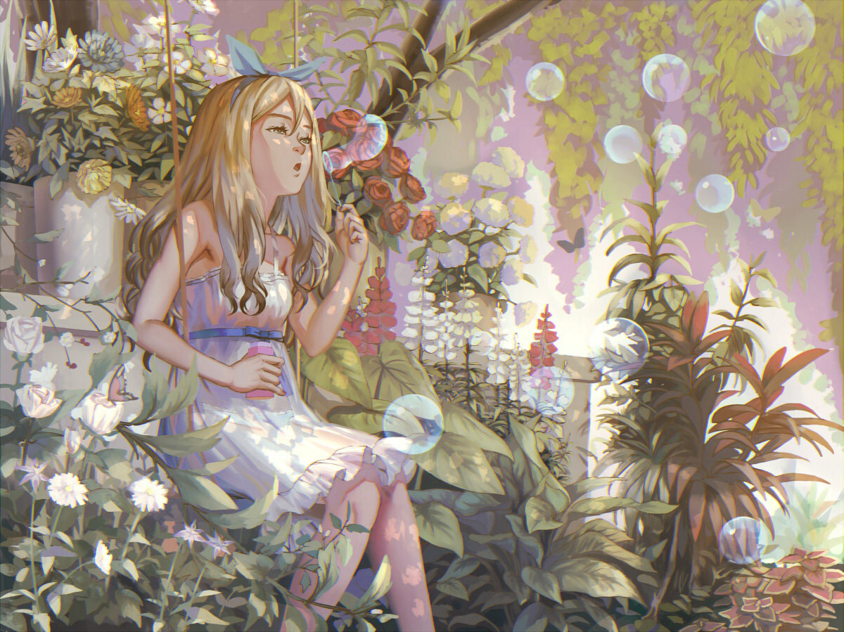 ArtStation - blow bubbles