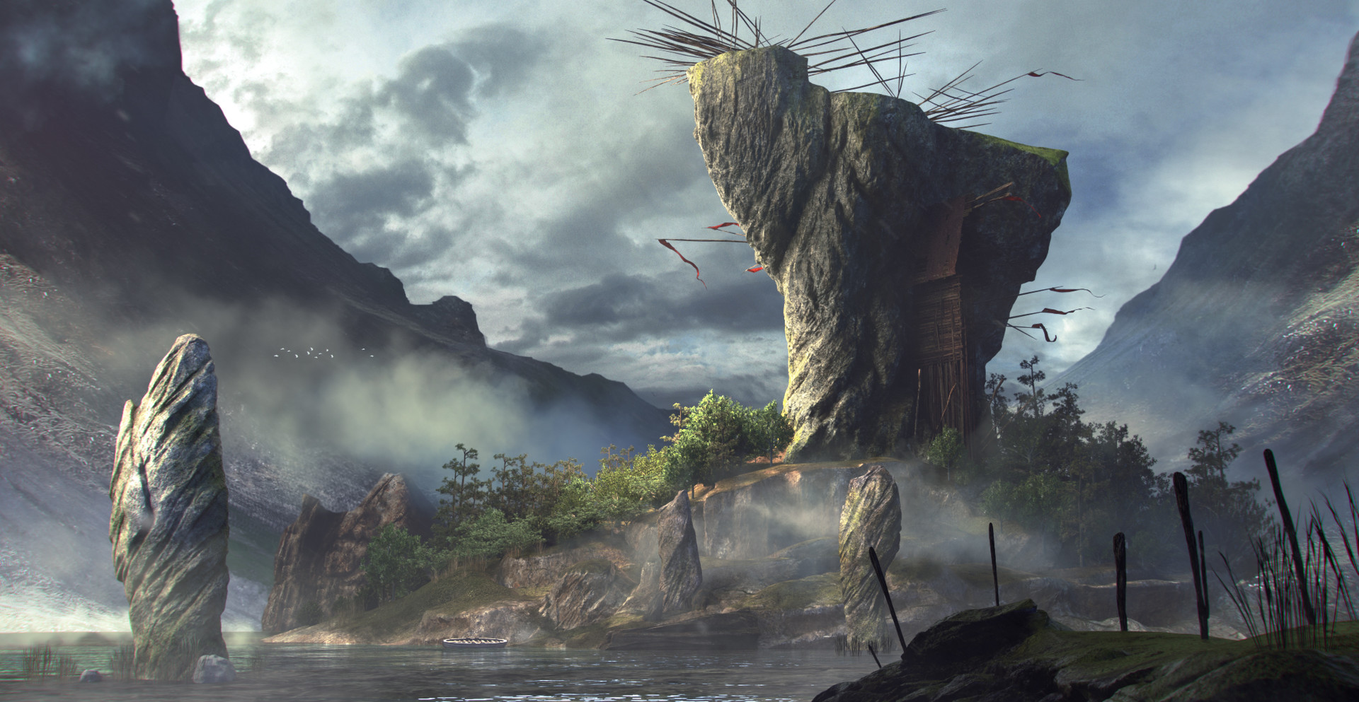 ArtStation - Rock Village