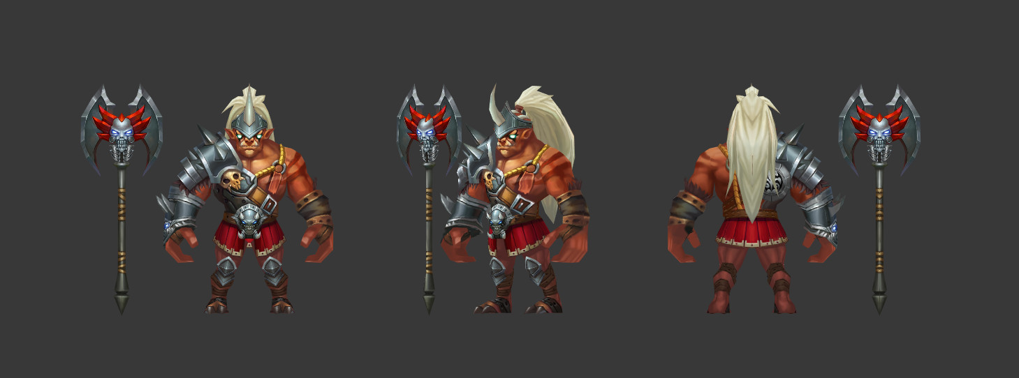 ArtStation - low poly hand-painted model