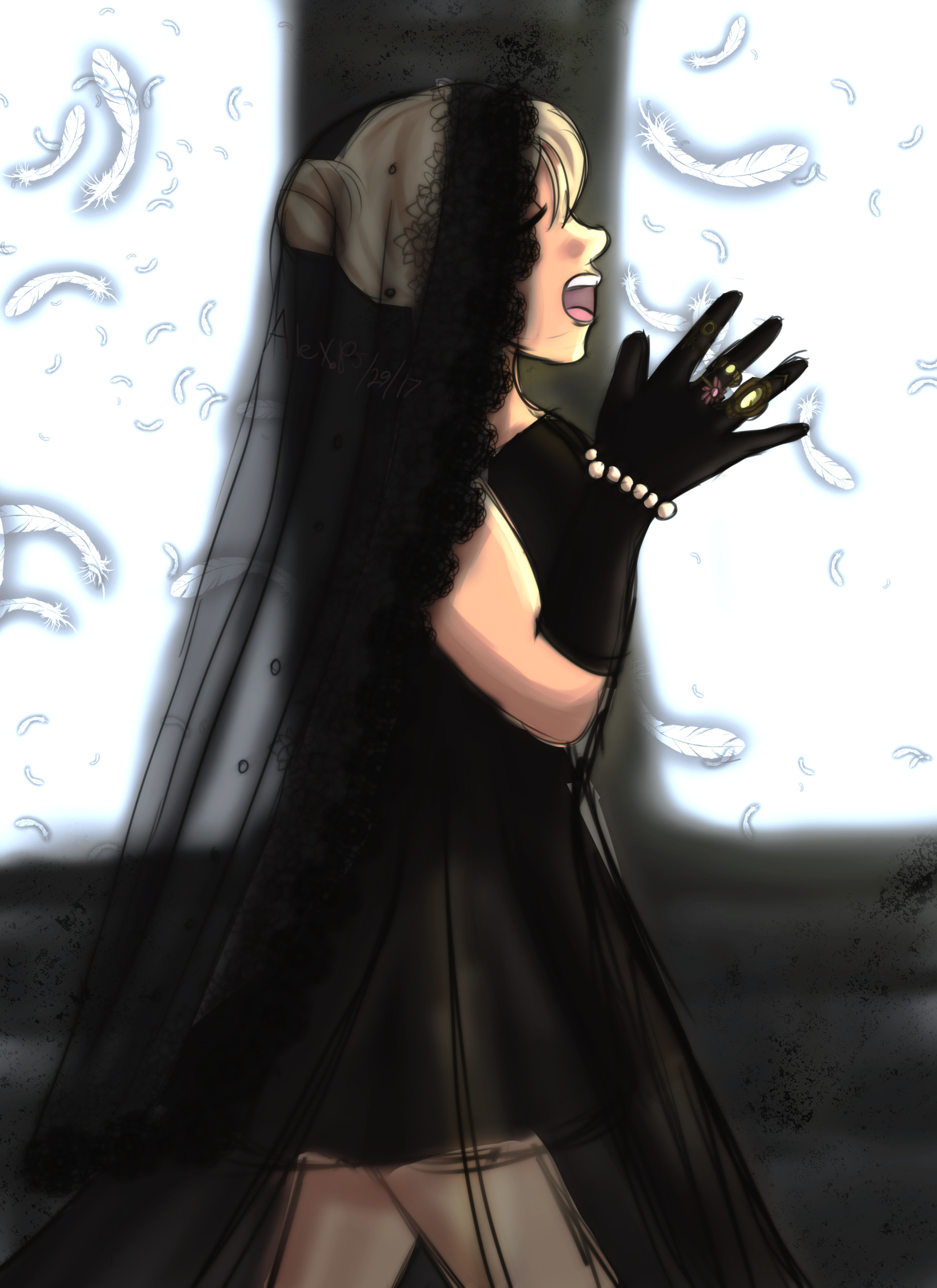 ArtStation - Holy Dark Angel