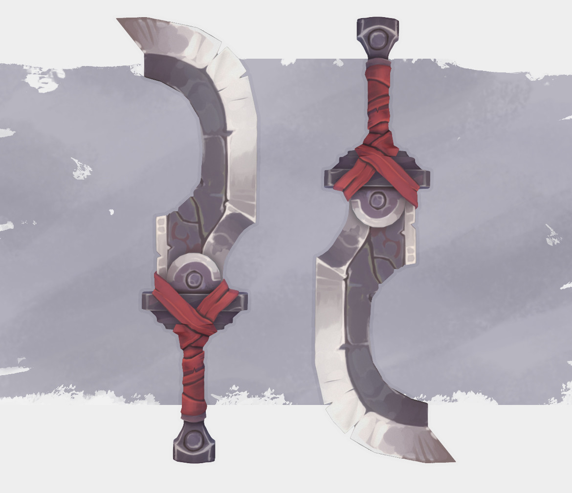 ArtStation - Handpainted Dagger