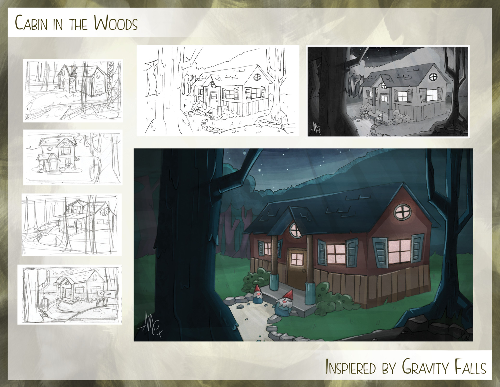 Ann Gray - Background and Layout