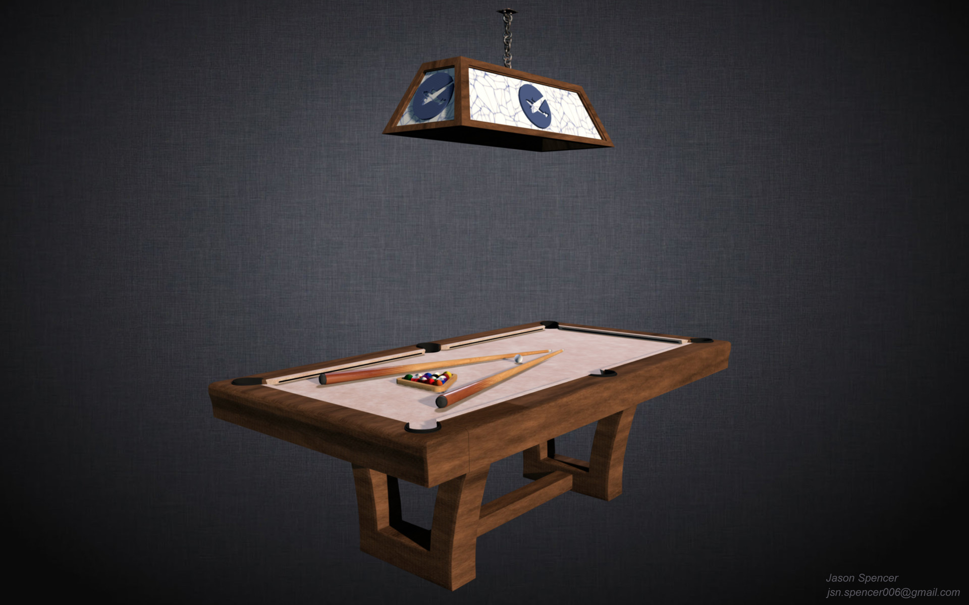 ArtStation - Custom Pool Table
