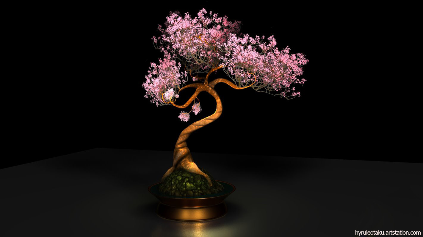 ArtStation - Sakura Tree
