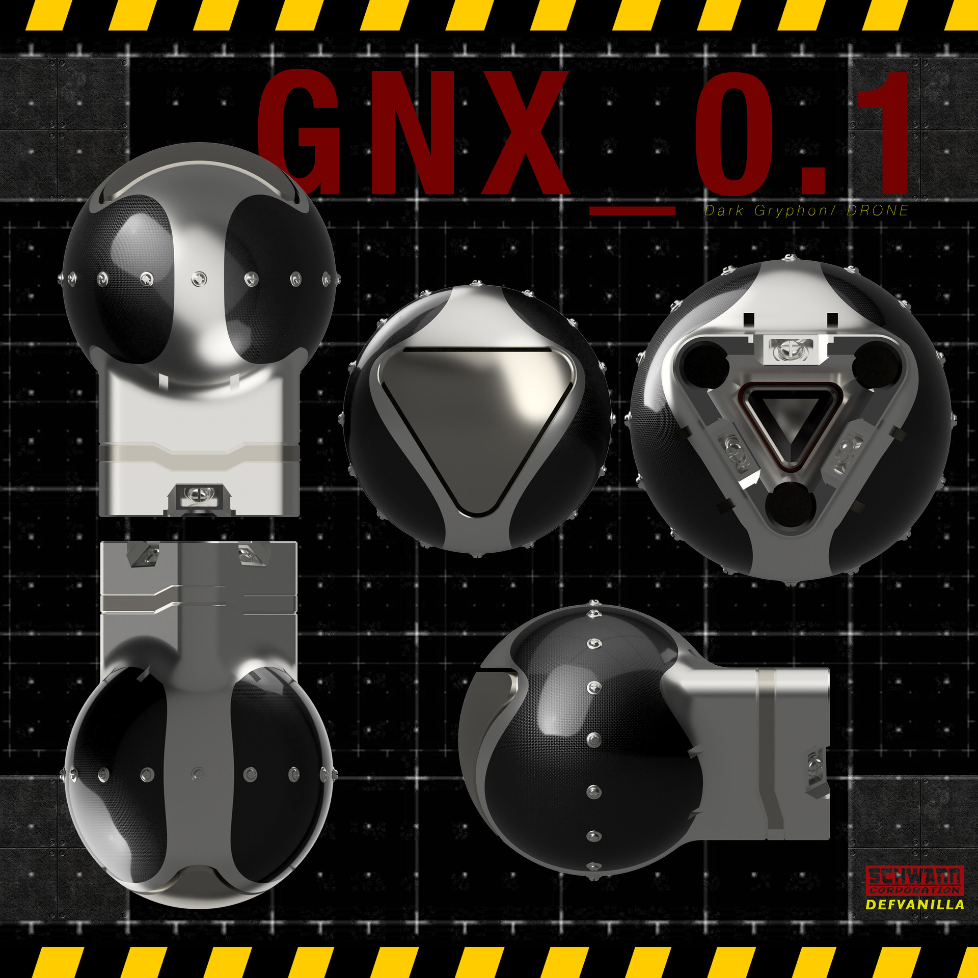 Martin Mahieu - GNX_0.1 - Dark Gryphon / Drone WIP