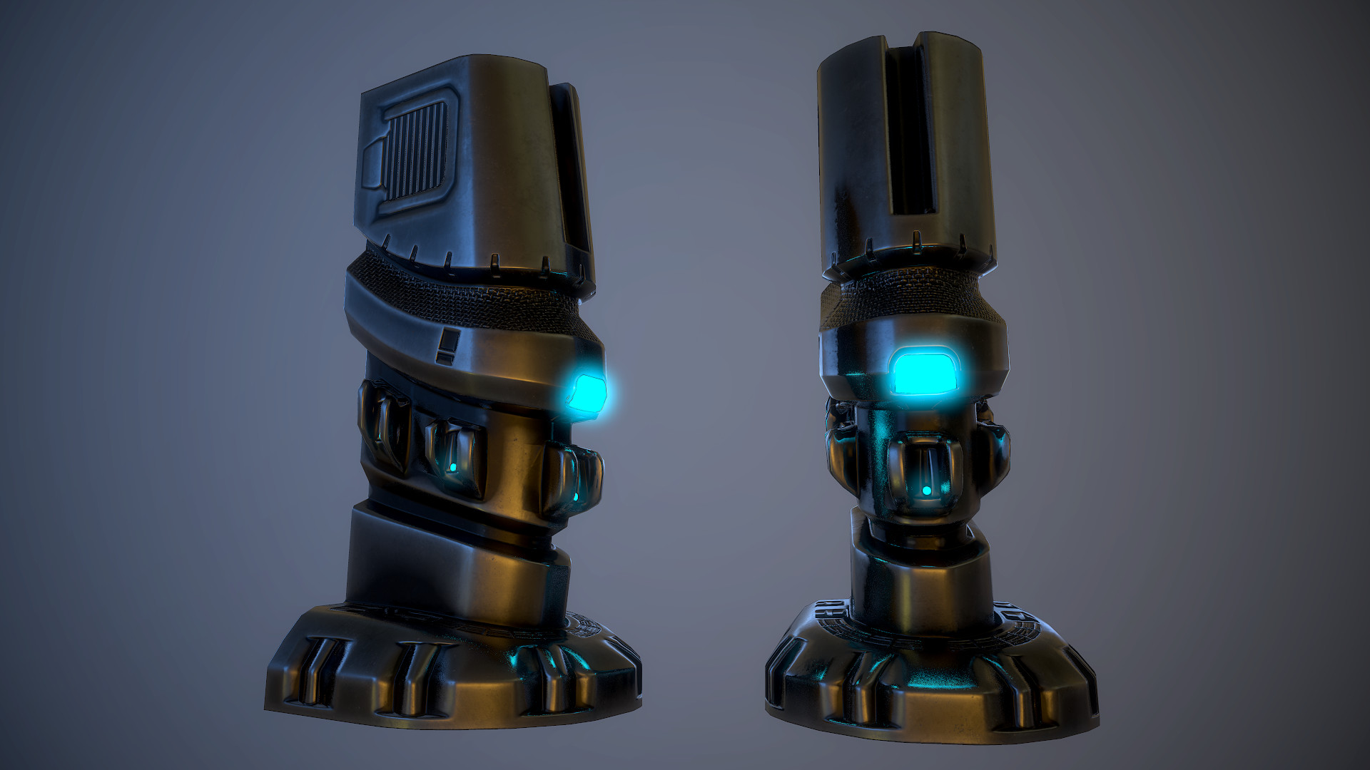 ArtStation - scifi pillar