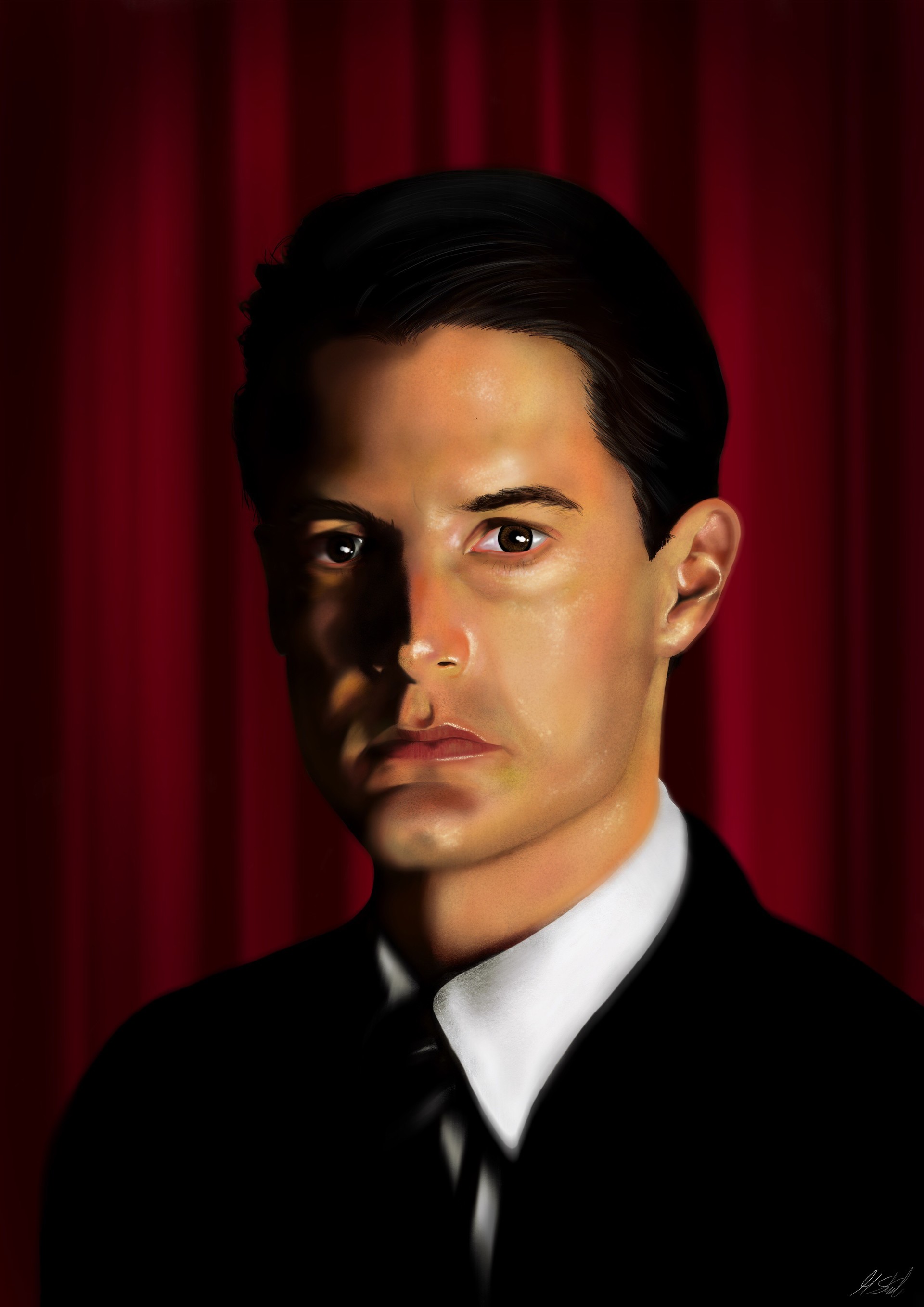 ArtStation - Agent Dale Cooper - Twin Peaks