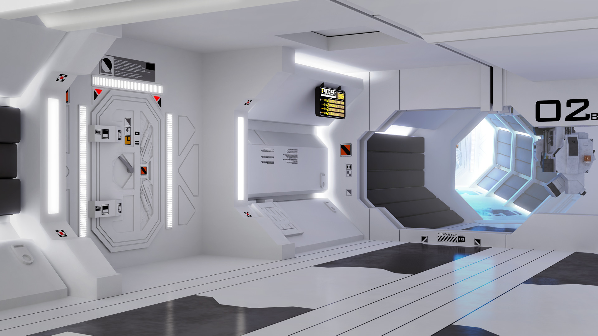 ArtStation - Moon Interior