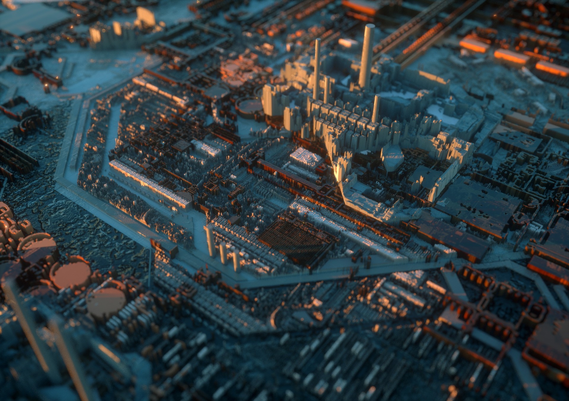 Leon Tukker - Factory of the future - 1930