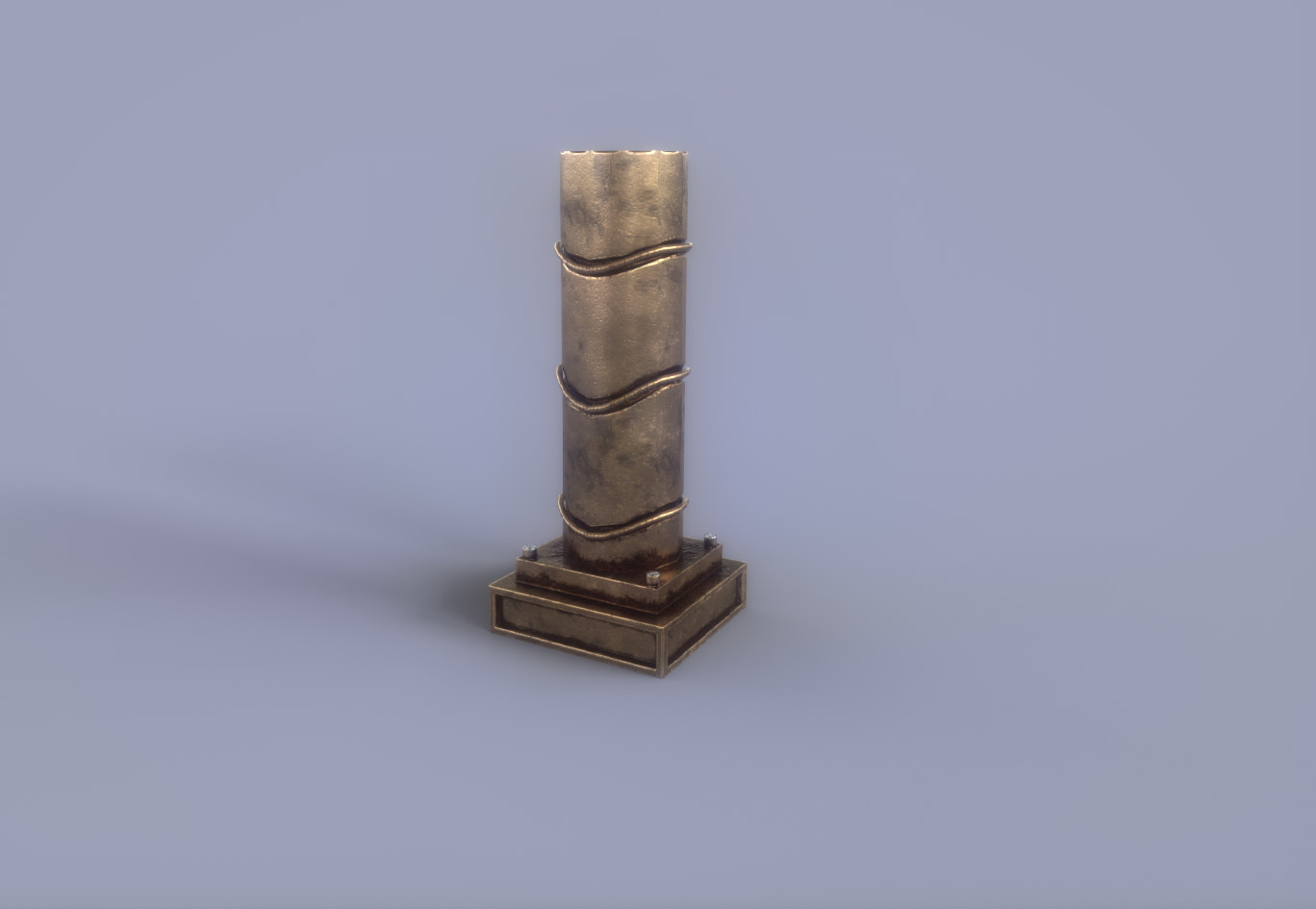 ArtStation - Simple Pillar , render with Iray
