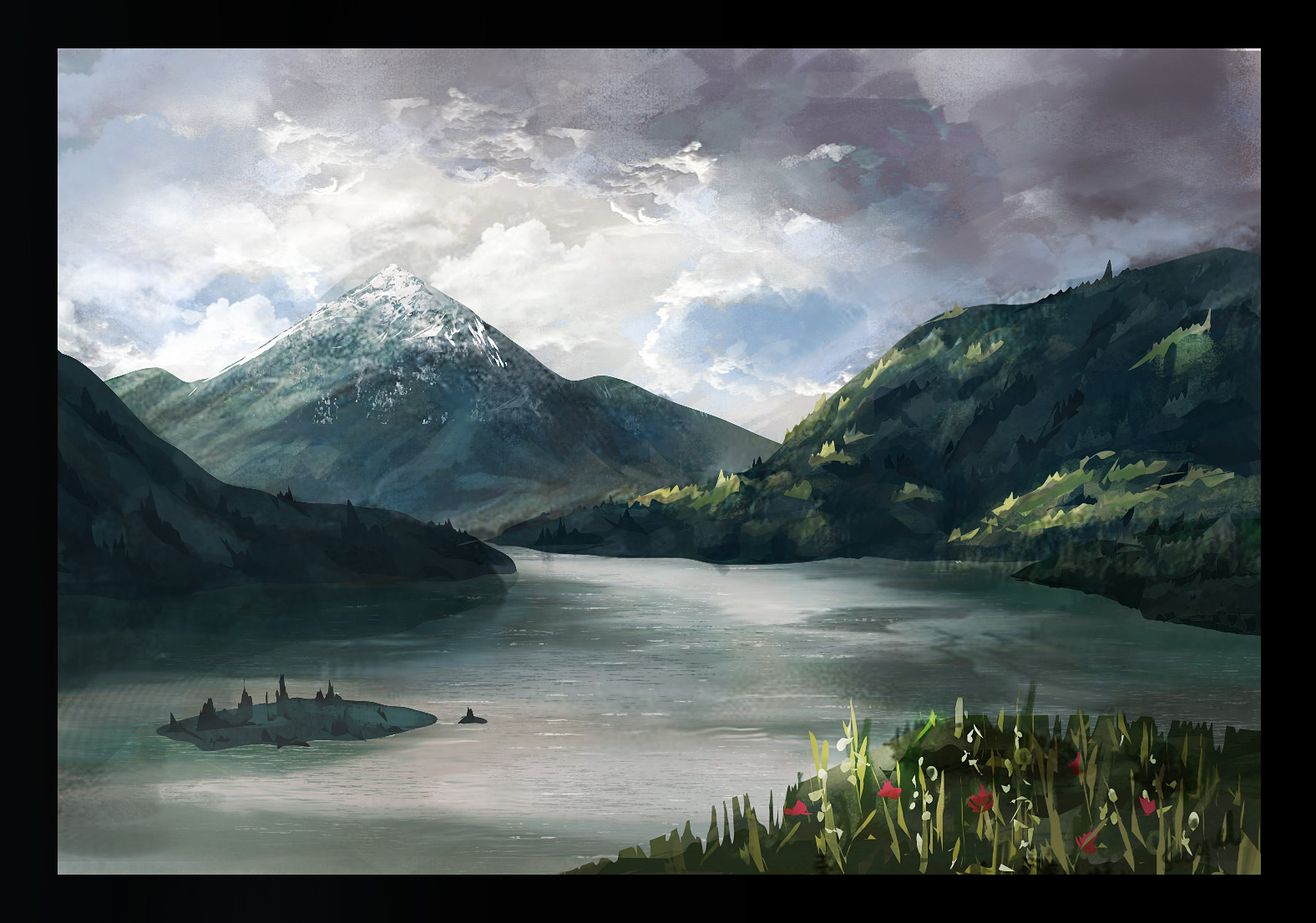 ArtStation - mountains