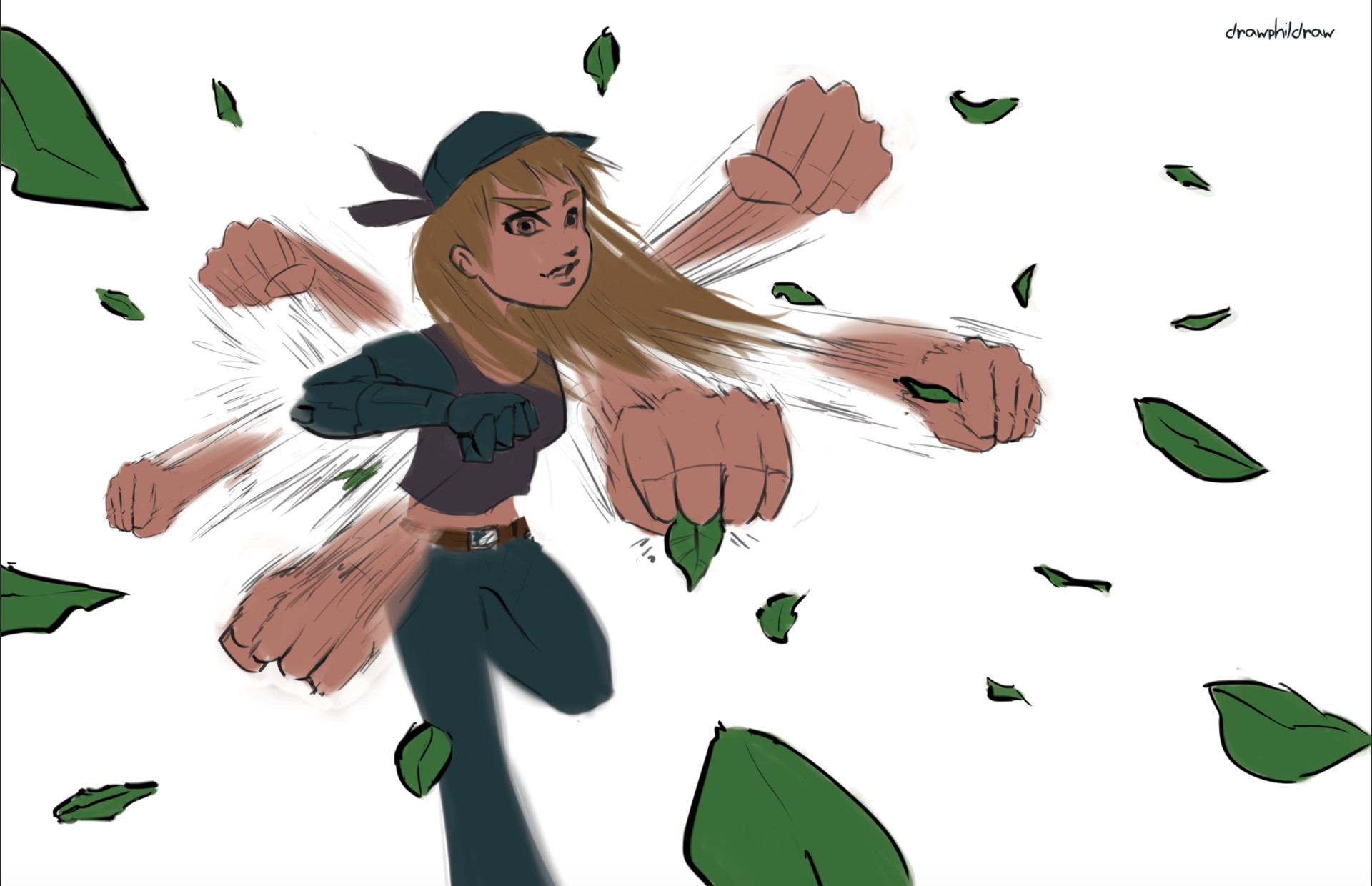 drawphildraw ! - Catching the leaves before they Fall