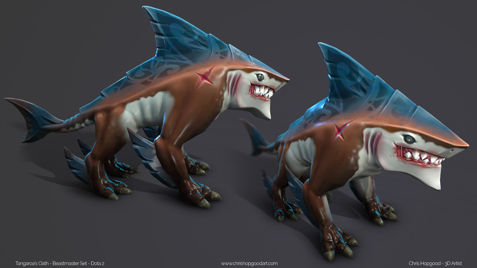 Chris Hopgood - Dota 2 Beastmaster Set - Tangaroa's Oath
