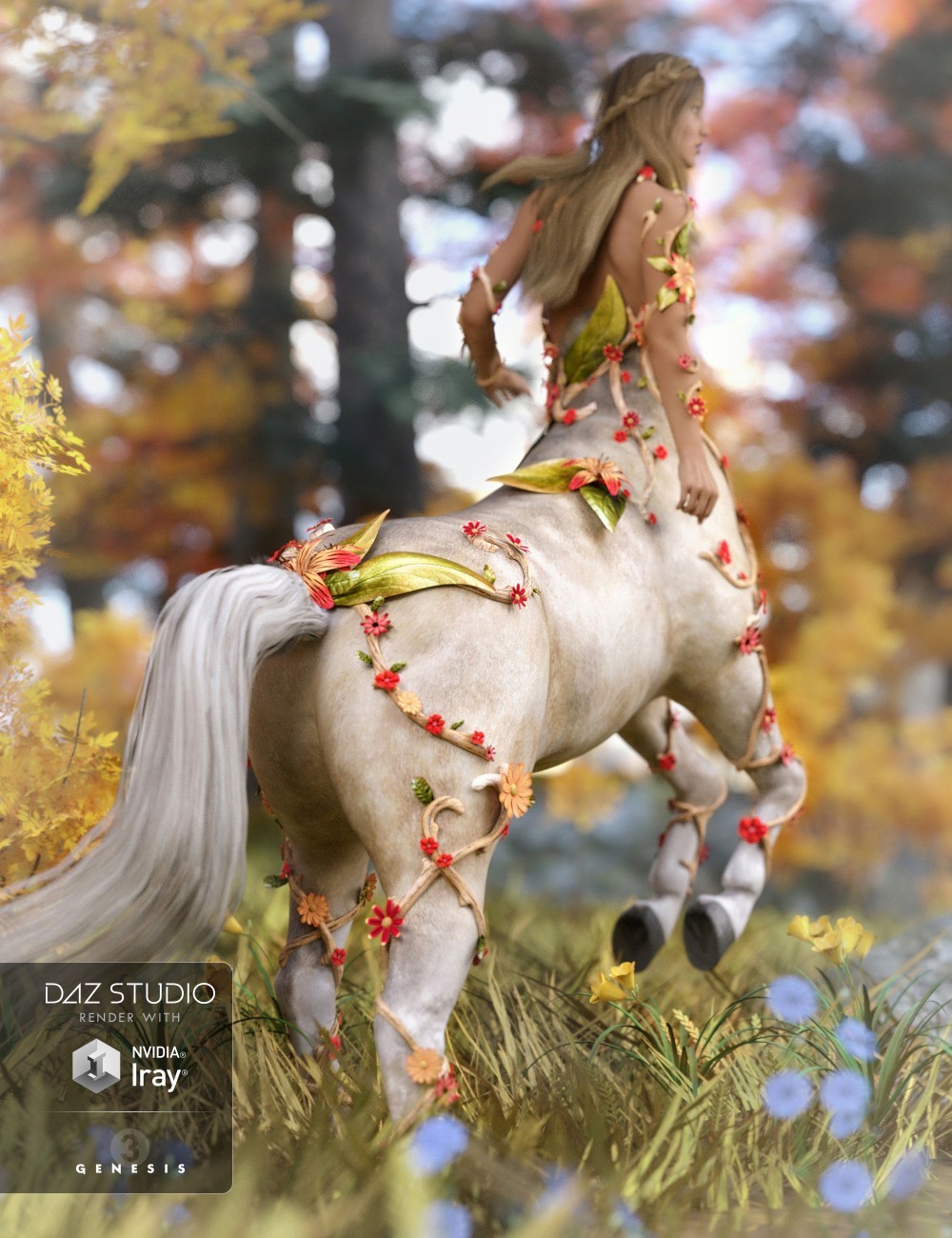 Lisa Nikisatez - Forest Maiden Outfit for Centaur 7 Female