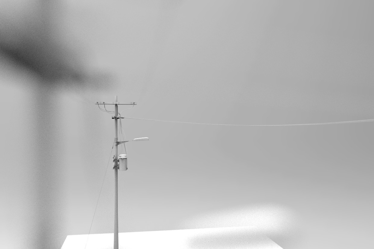 ArtStation - Electric pole prop