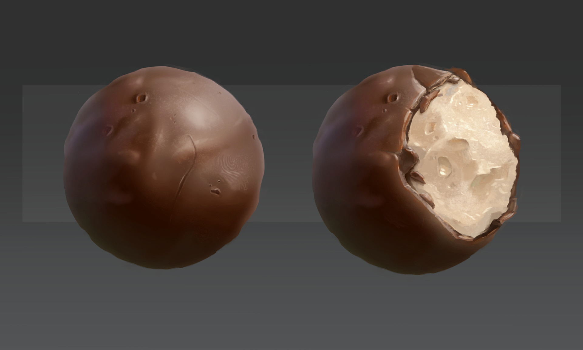 ArtStation - Material Studies: Chocolate