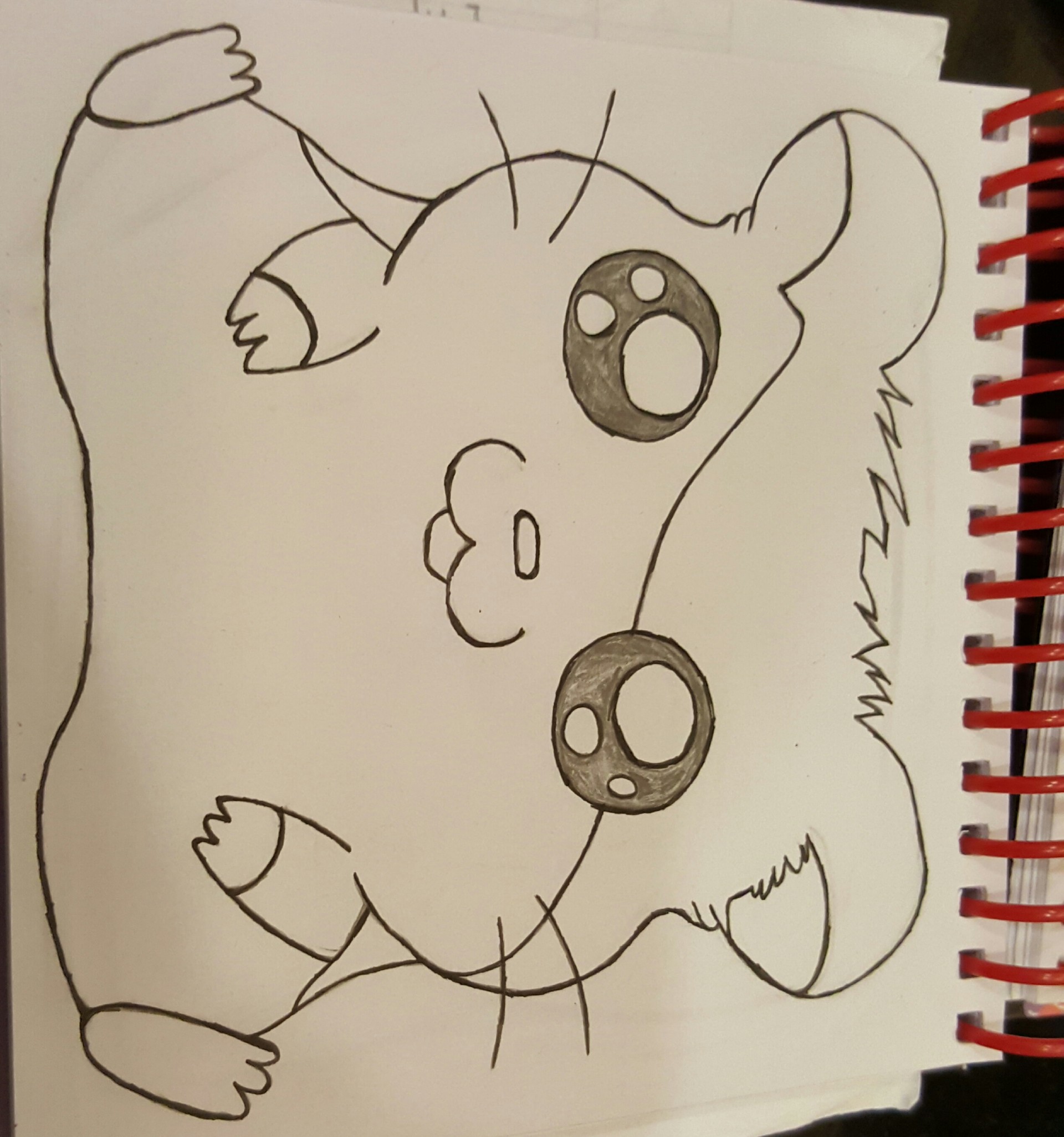 hamtaro drawing