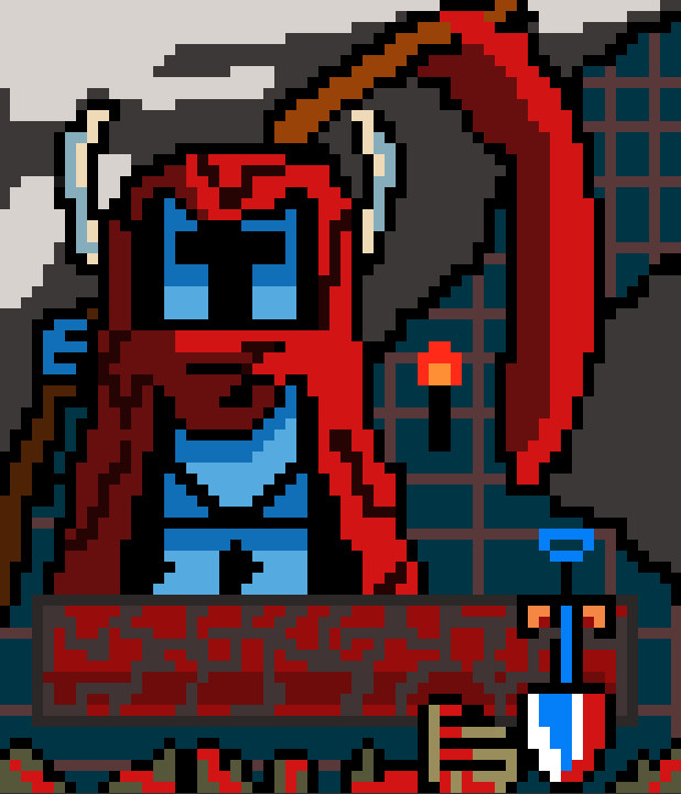ArtStation - Shovel Knight Pixel Art