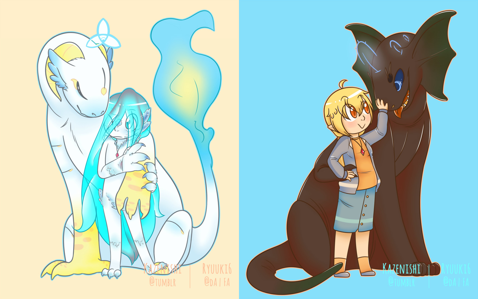 ArtStation - Angel x Devil