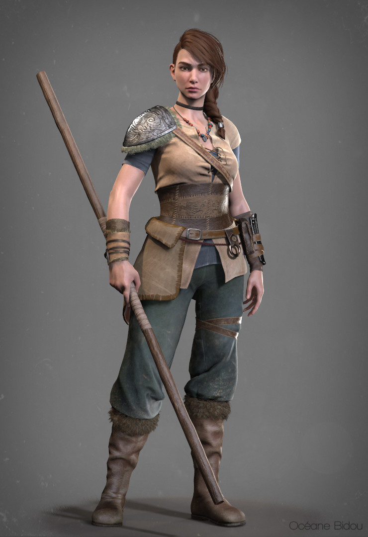 ArtStation - Astrid - Real time character