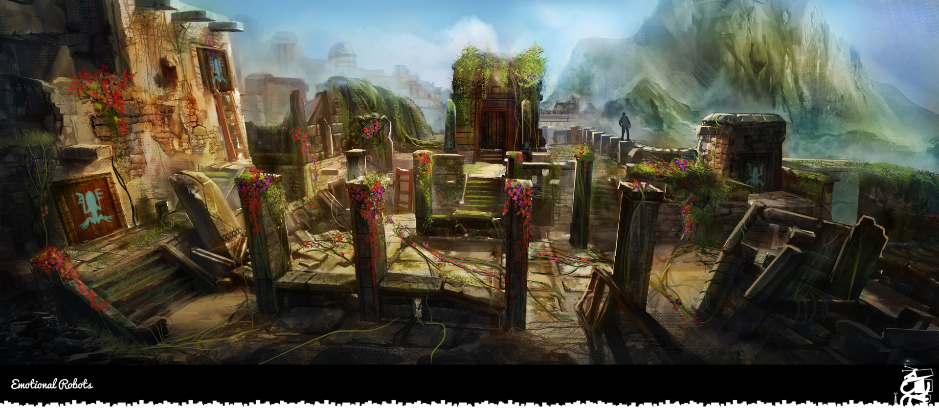 ArtStation - Beach Ruins