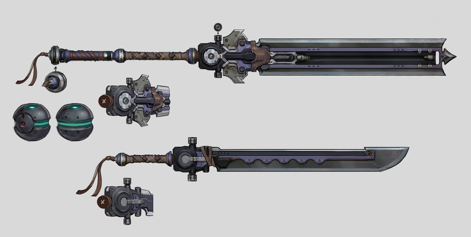 Anton Lavrushkin - Skyforge - Weapons & Items