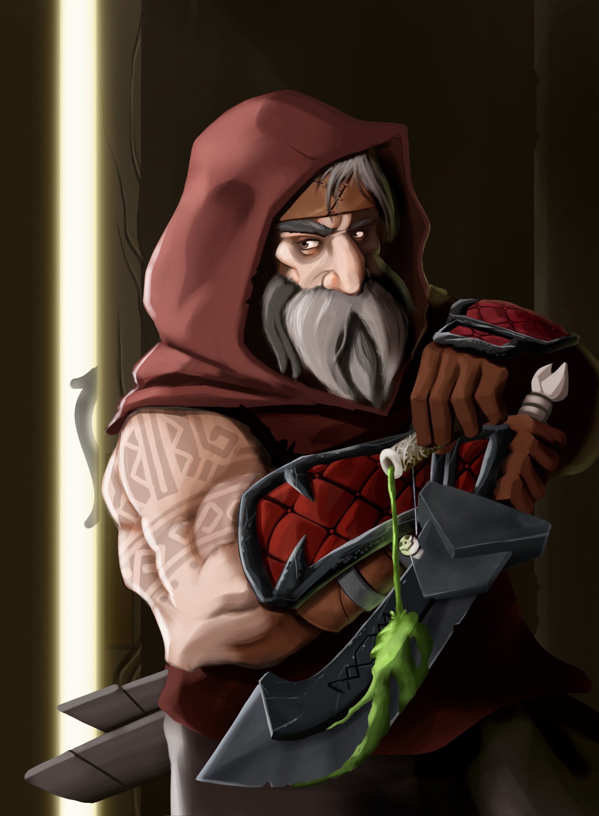 ArtStation - Dwarven Assasin