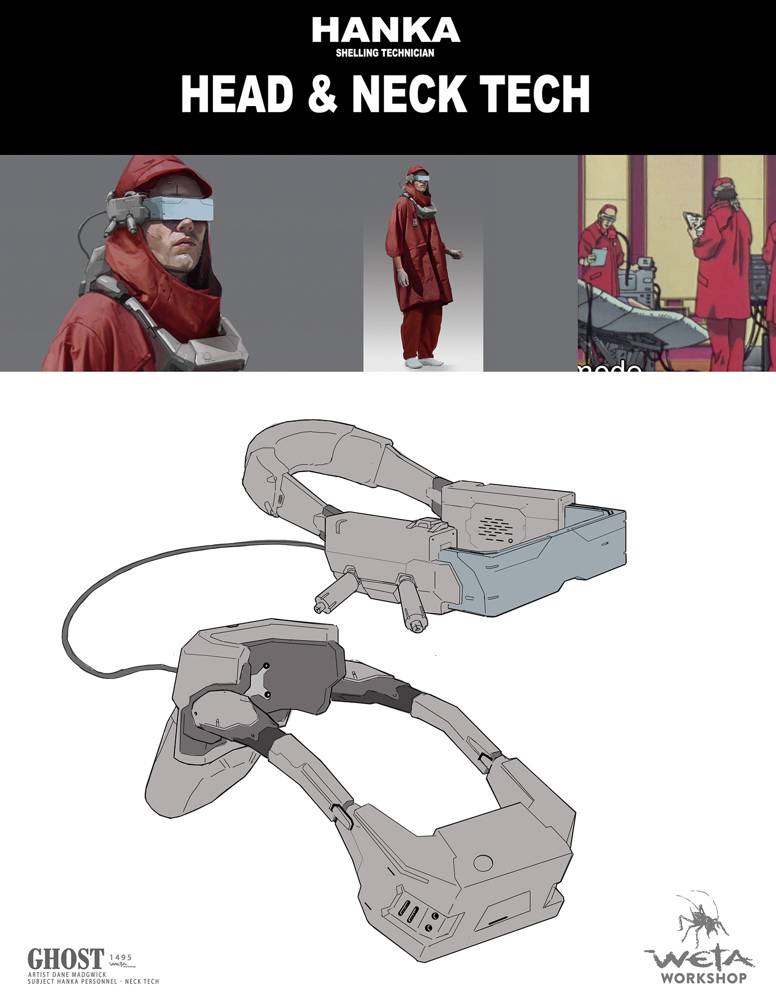 WĒTĀ WORKSHOP DESIGN STUDIO - Ghost in the Shell - Hanka Tech
