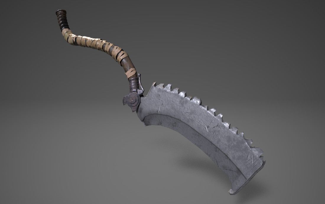 ArtStation - Bloodborne Sawcleaver (Fan Work)