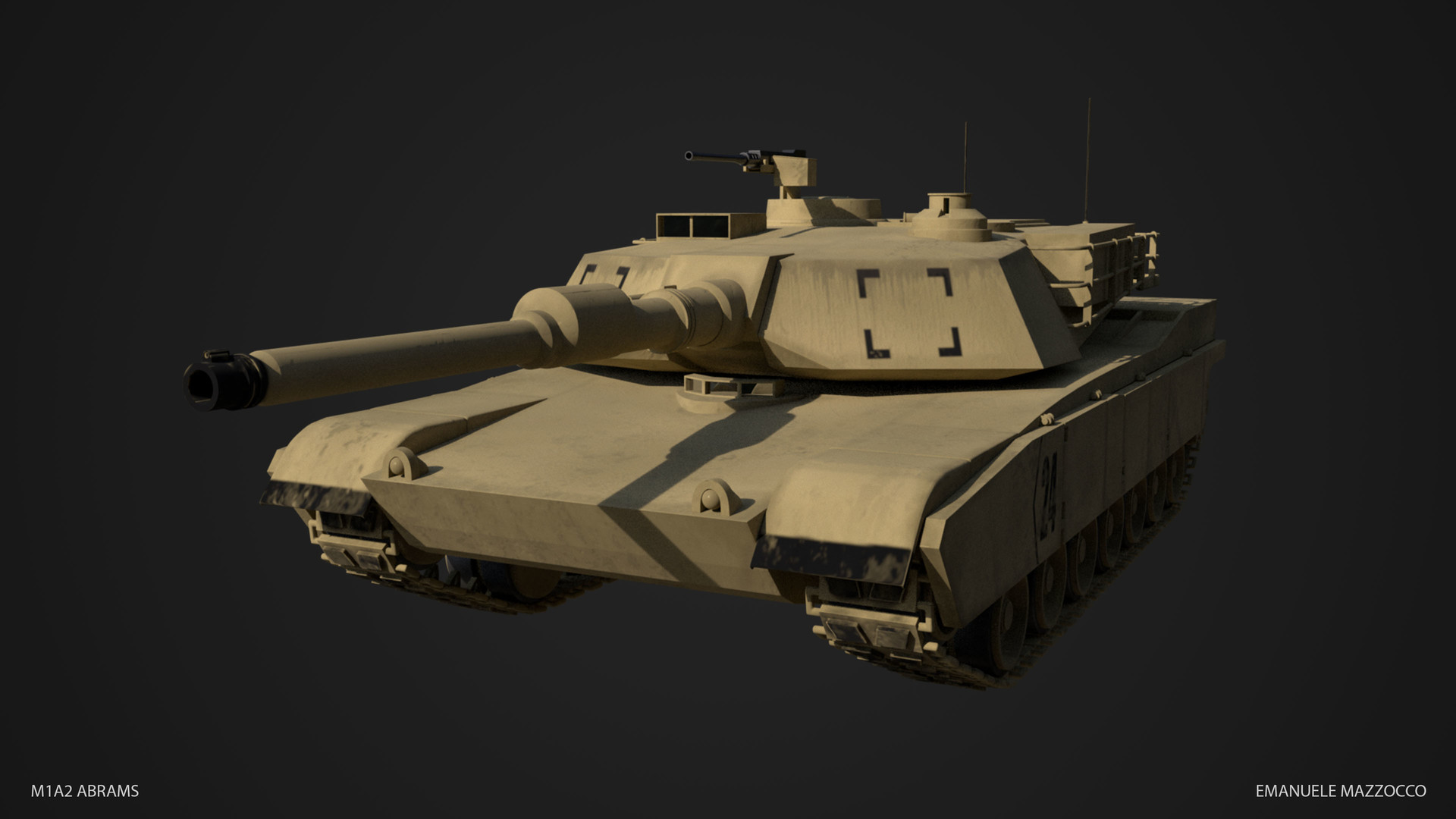 ArtStation - M1A2 ABRAMS