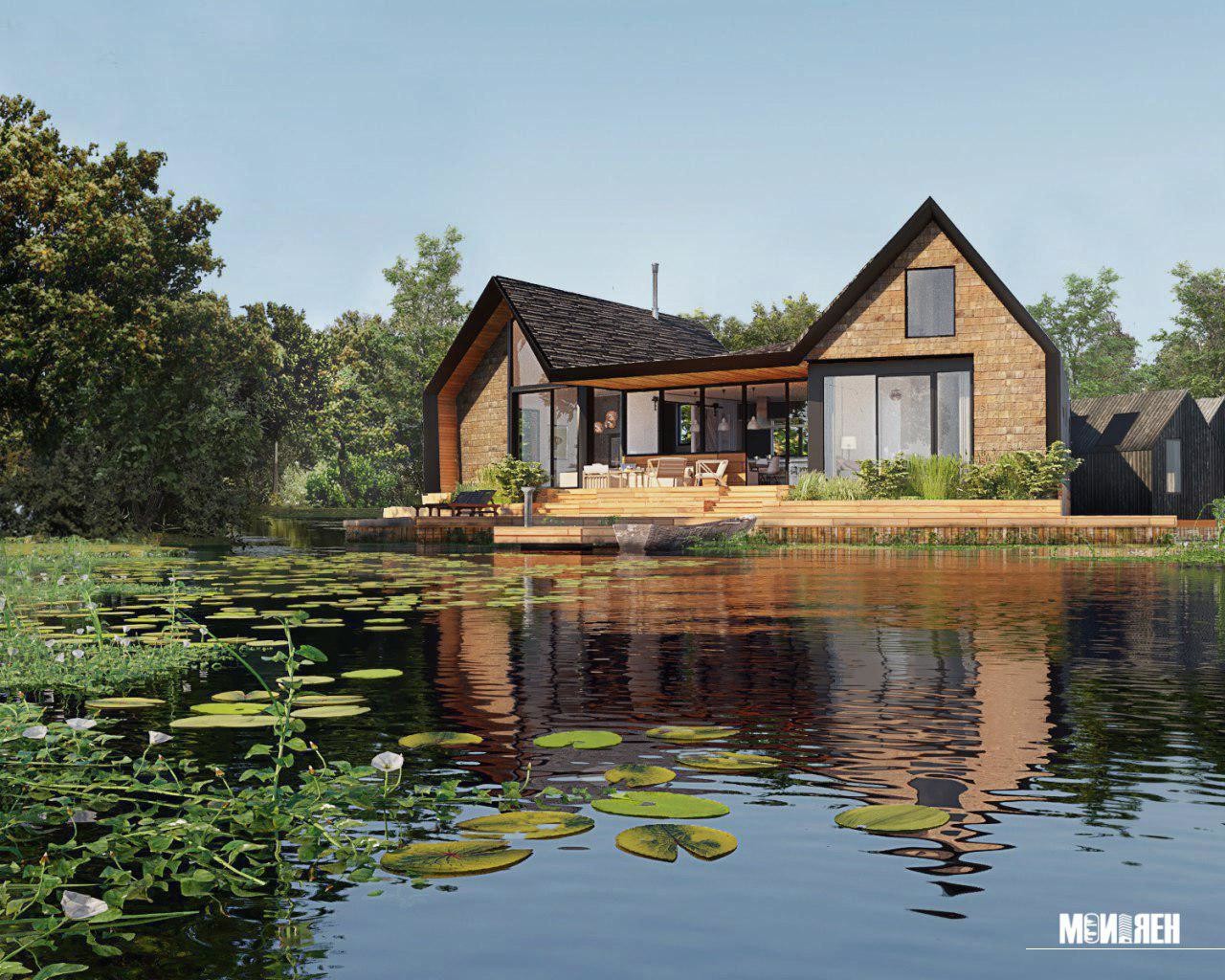 ArtStation - back water house