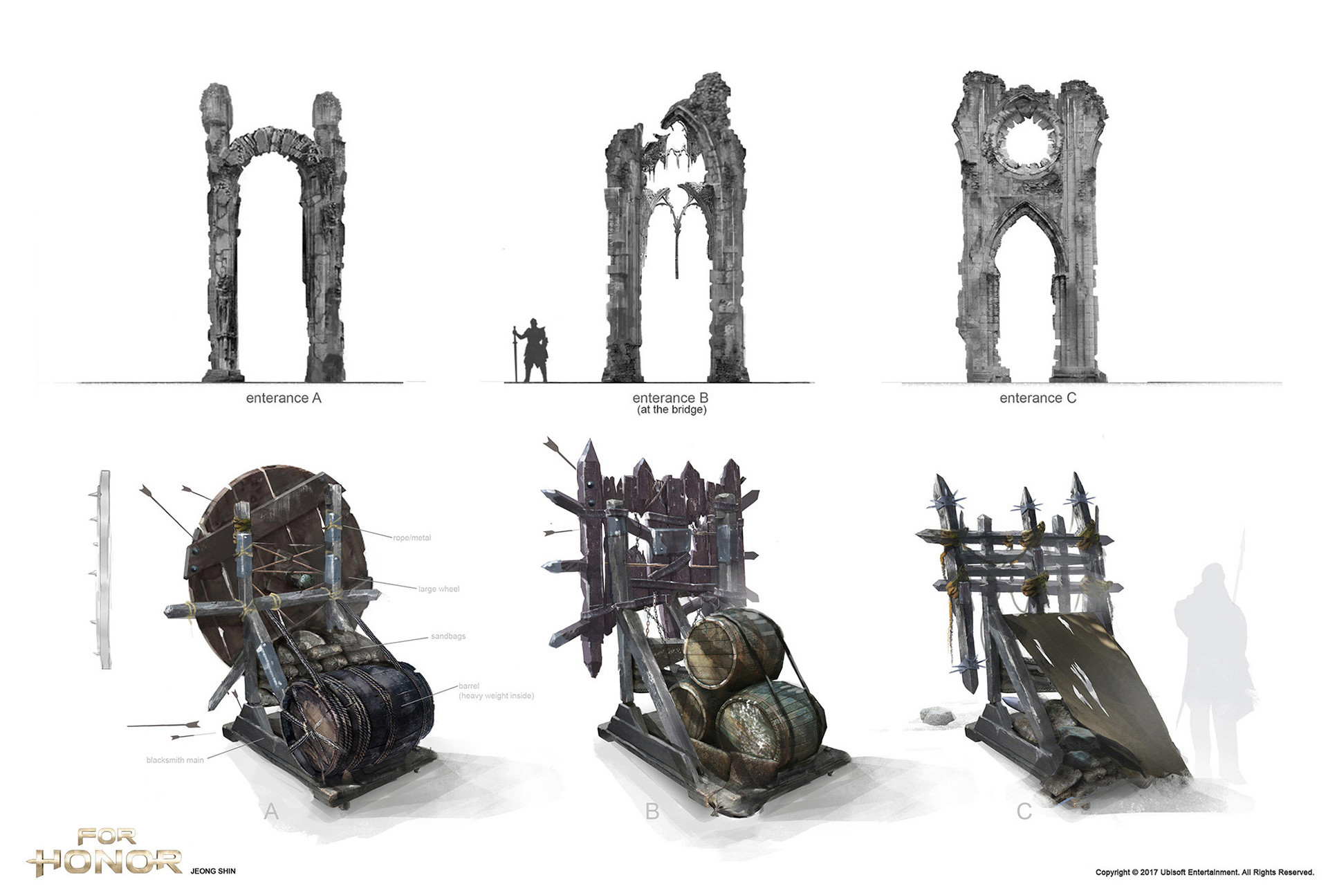 ArtStation - For Honor - Props