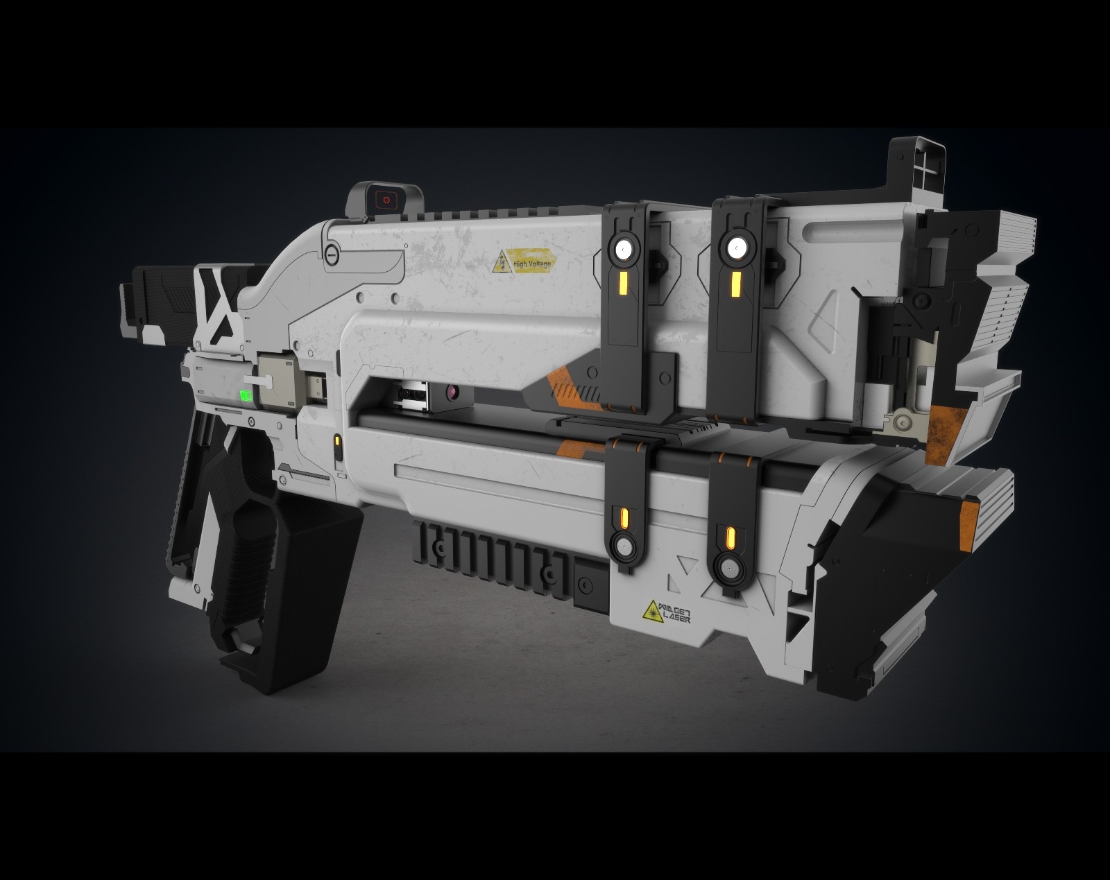 ArtStation - Laser gun.