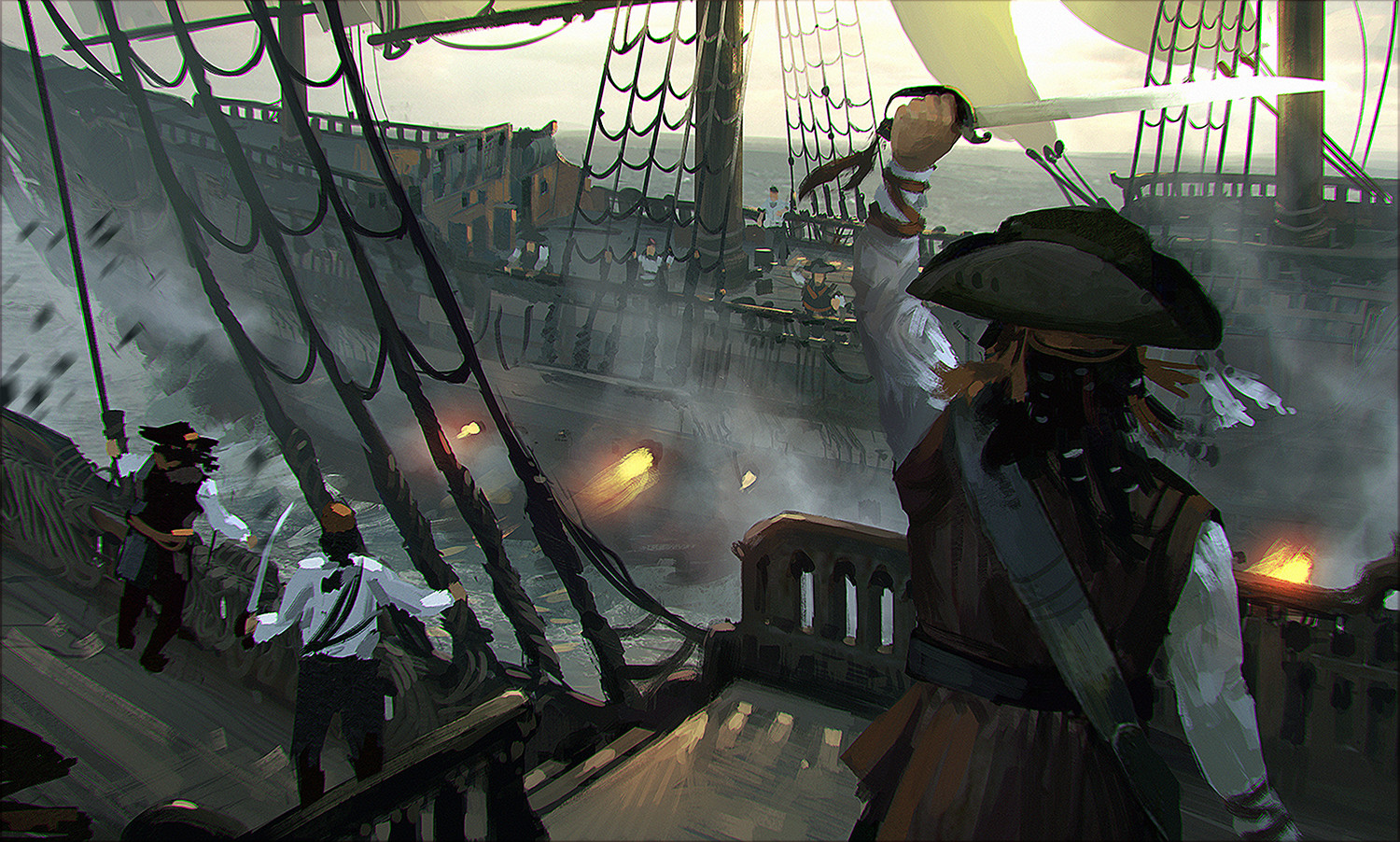 ArtStation - Attack at Dawn