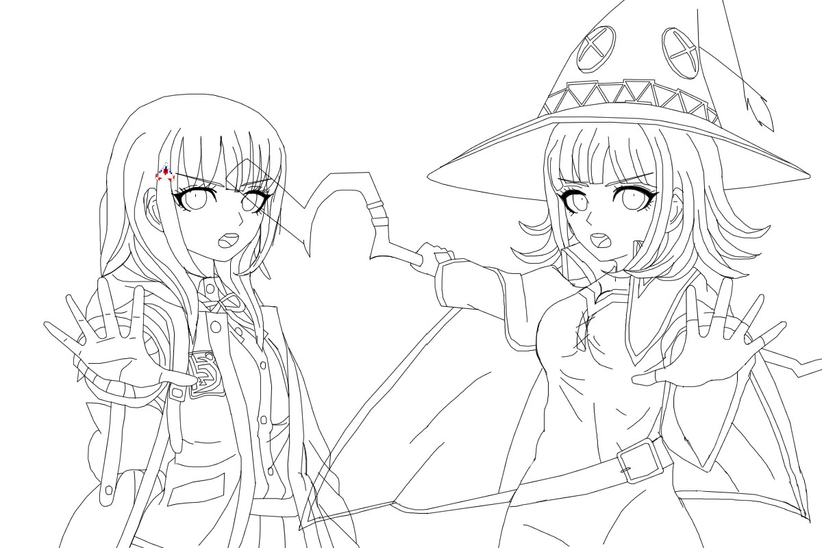 danganronpa v3 coloring pages