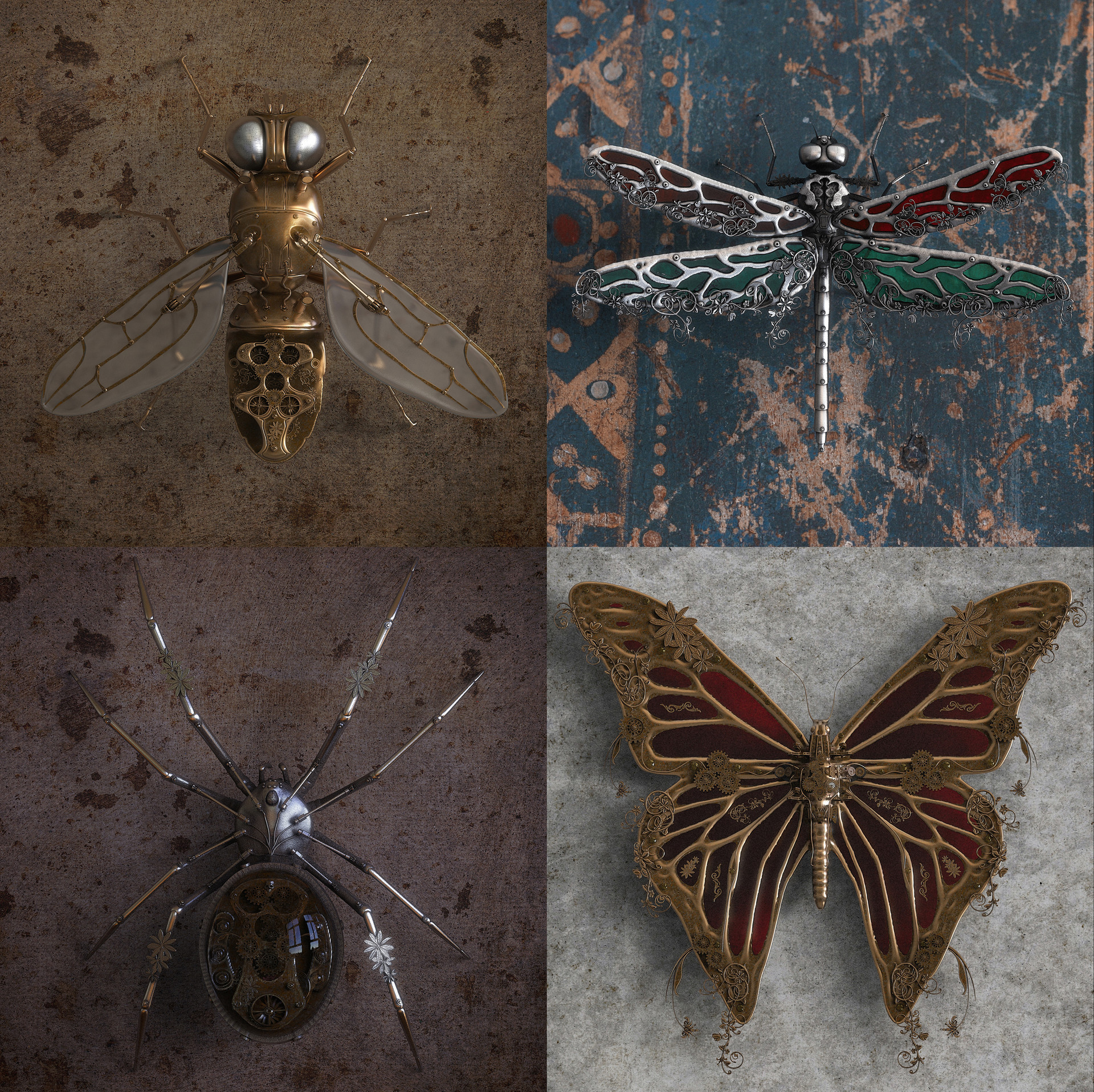 Oliver Kieser - Steampunk Insects & other Stuff