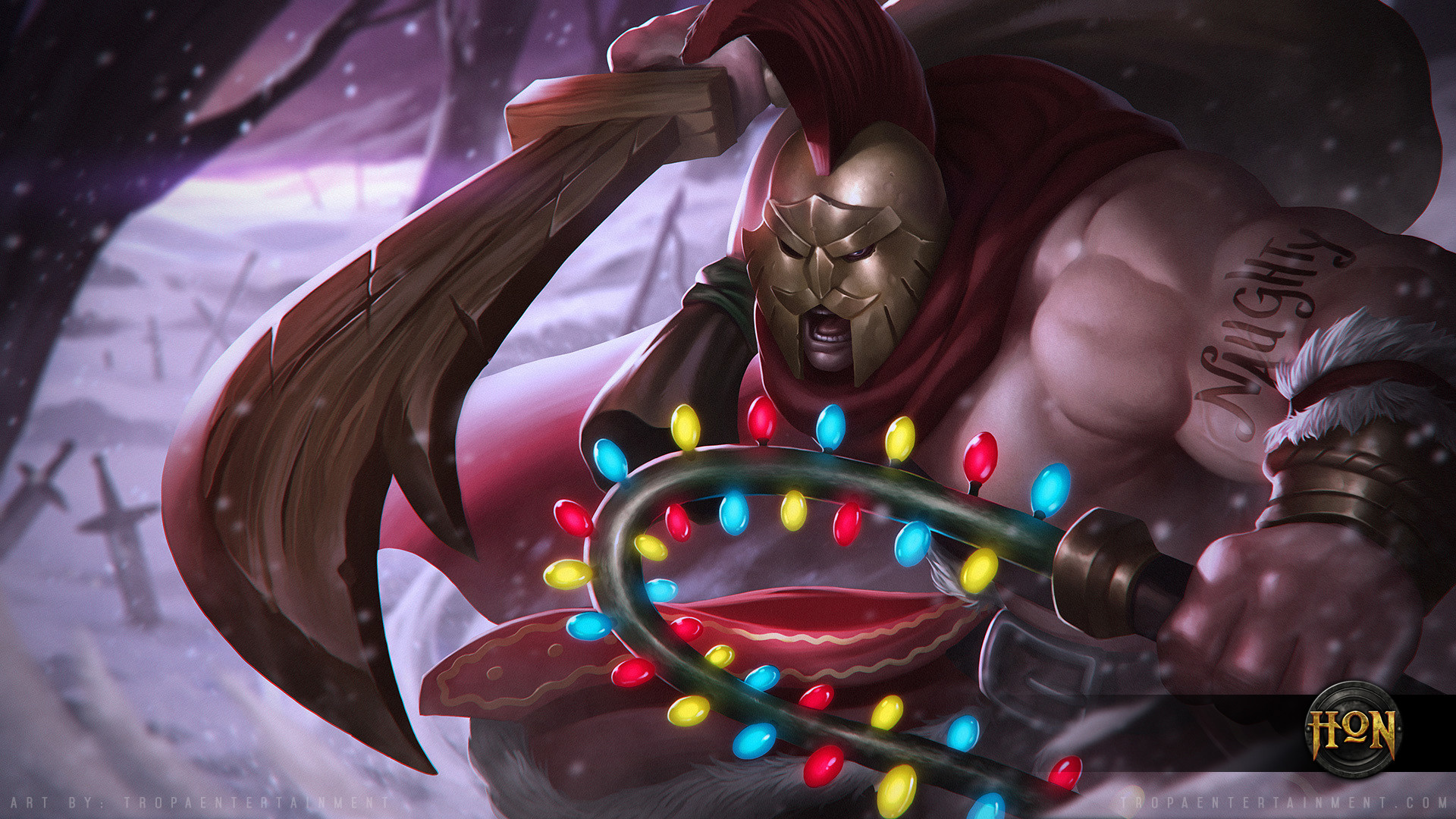 ArtStation - Santa Gladiator