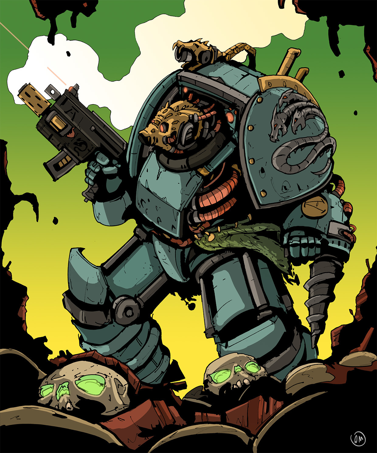 ArtStation - Horus Heresy Consul Series