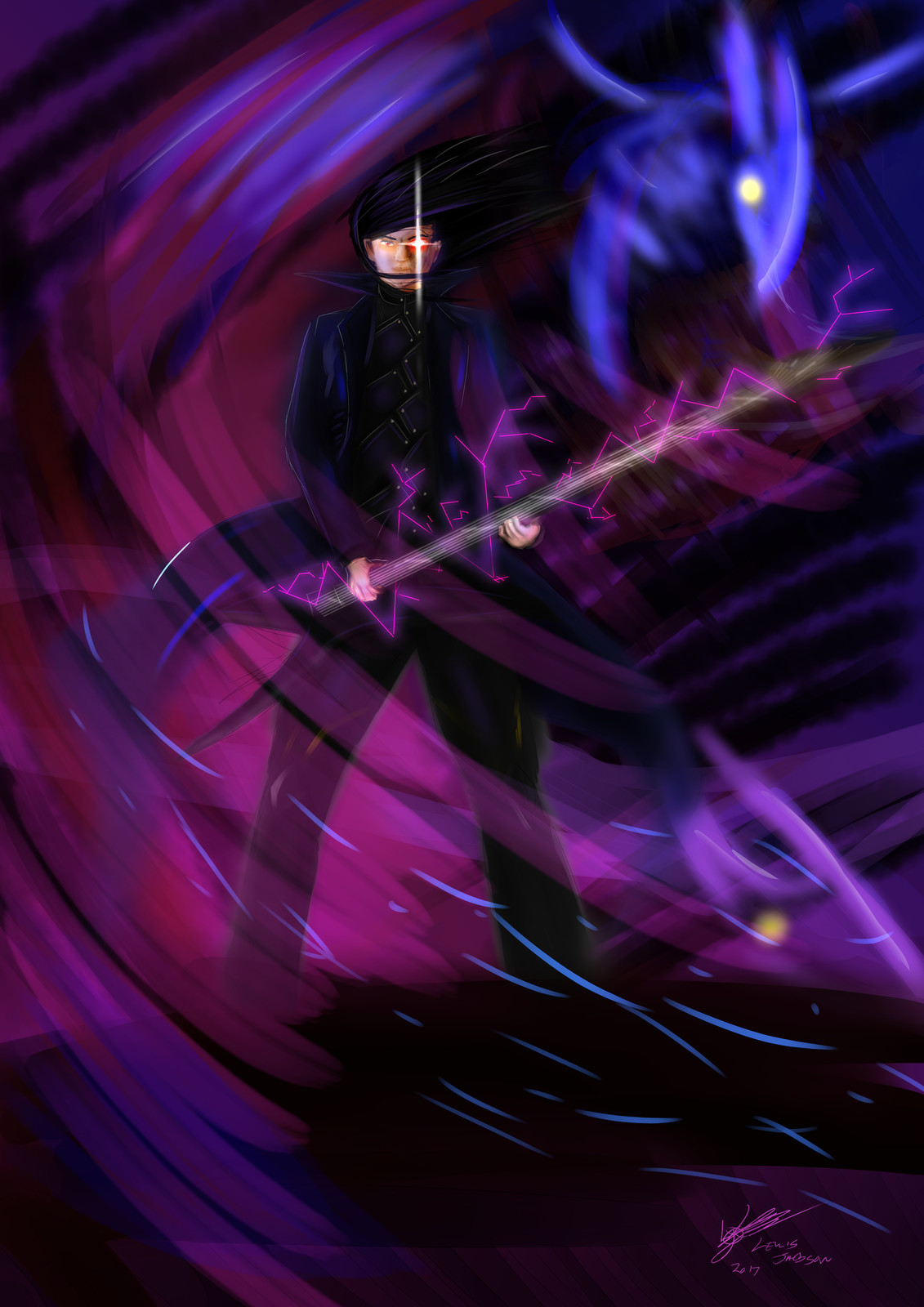 Lewis Phoenix Jackson - The Dark Musician