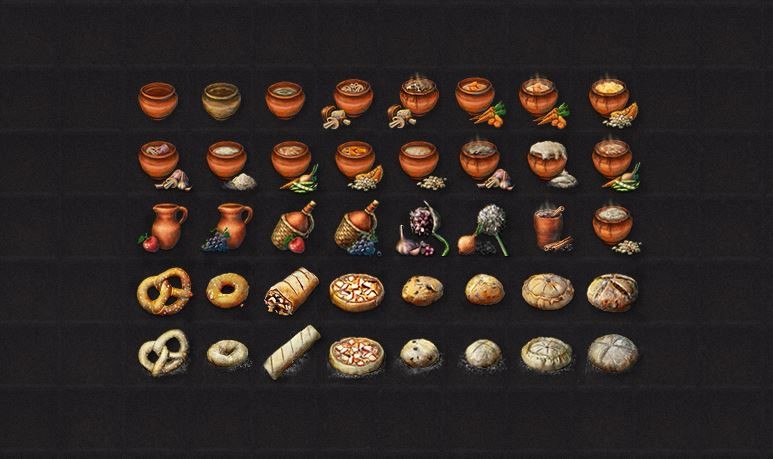 ArtStation - Food icons