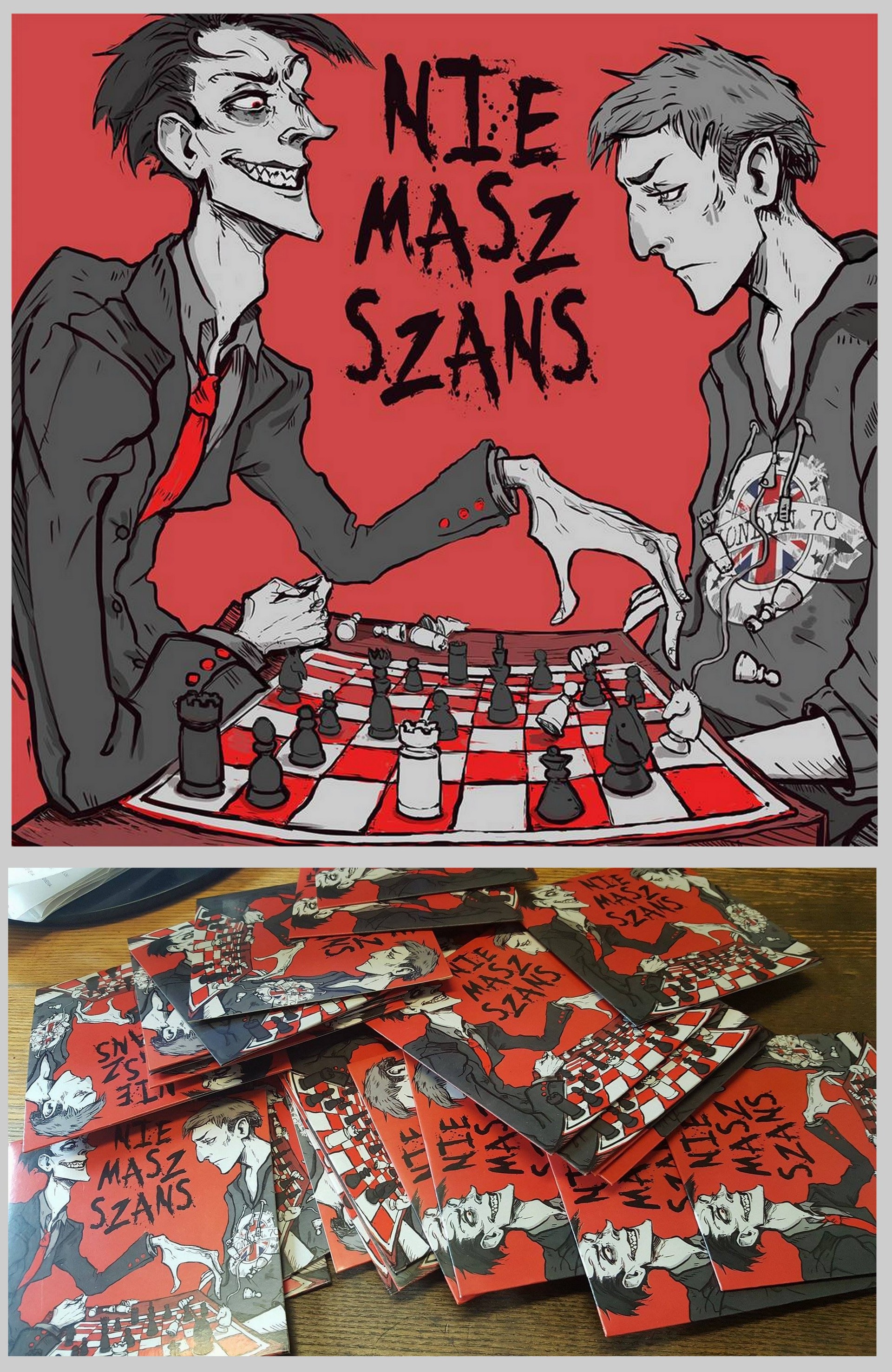 ArtStation - You Have No Chance (CD Cover)