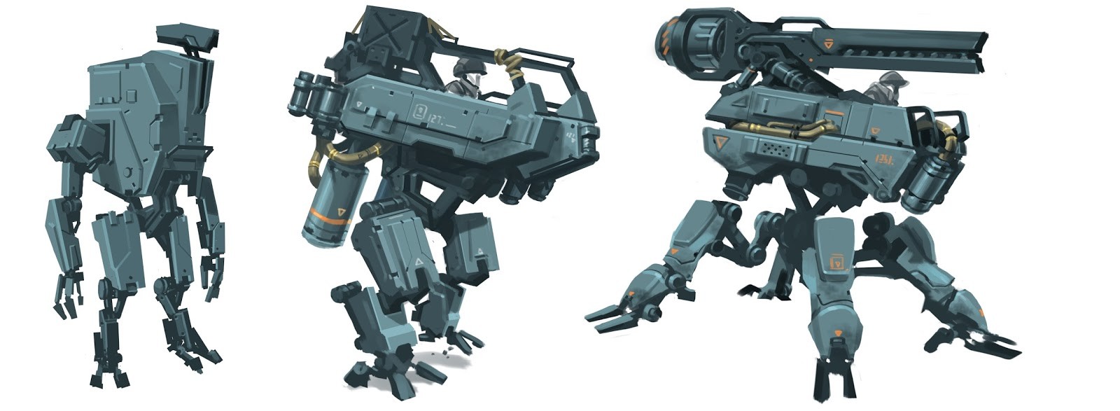 ArtStation - Mech concepts