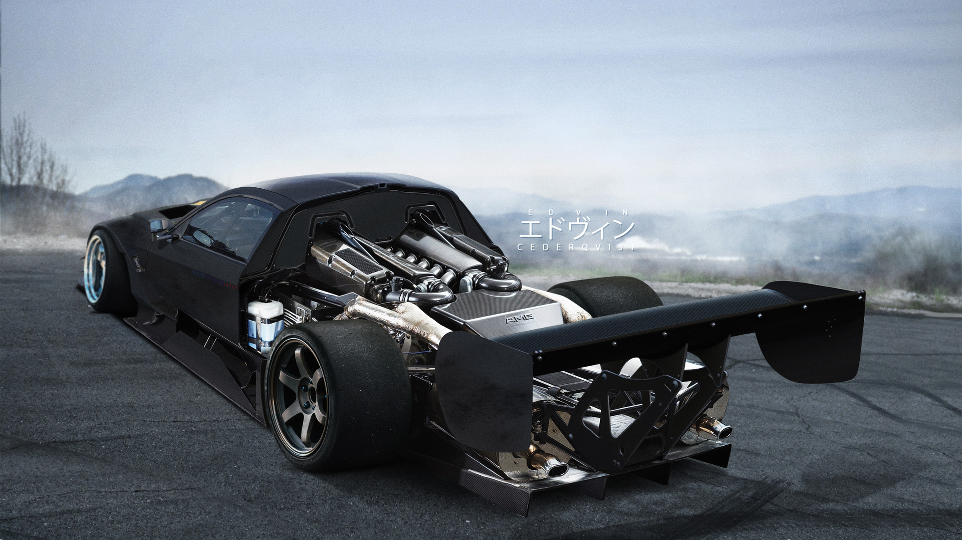 ArtStation - BMW M4 Mid Engined