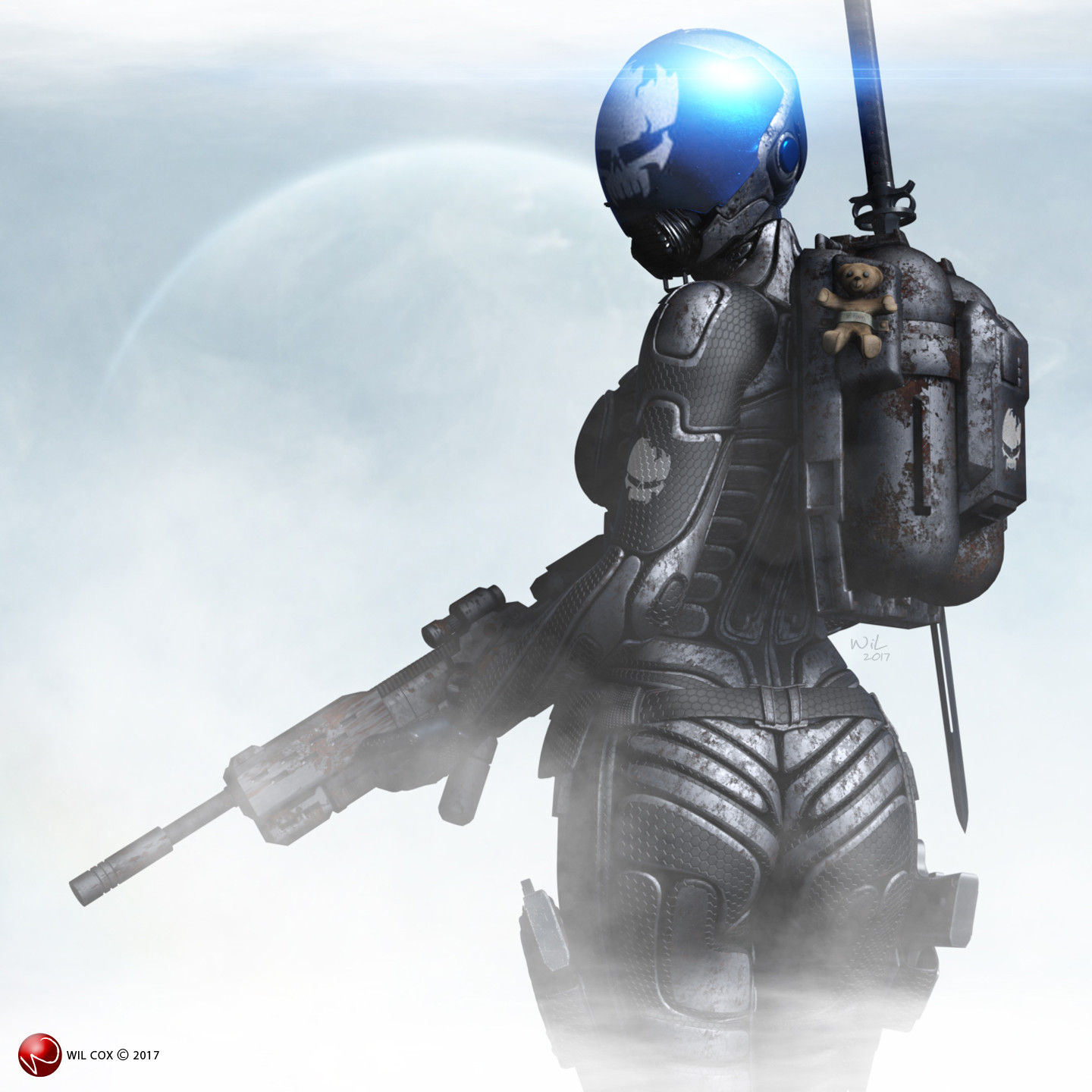 ArtStation - Titan Moon