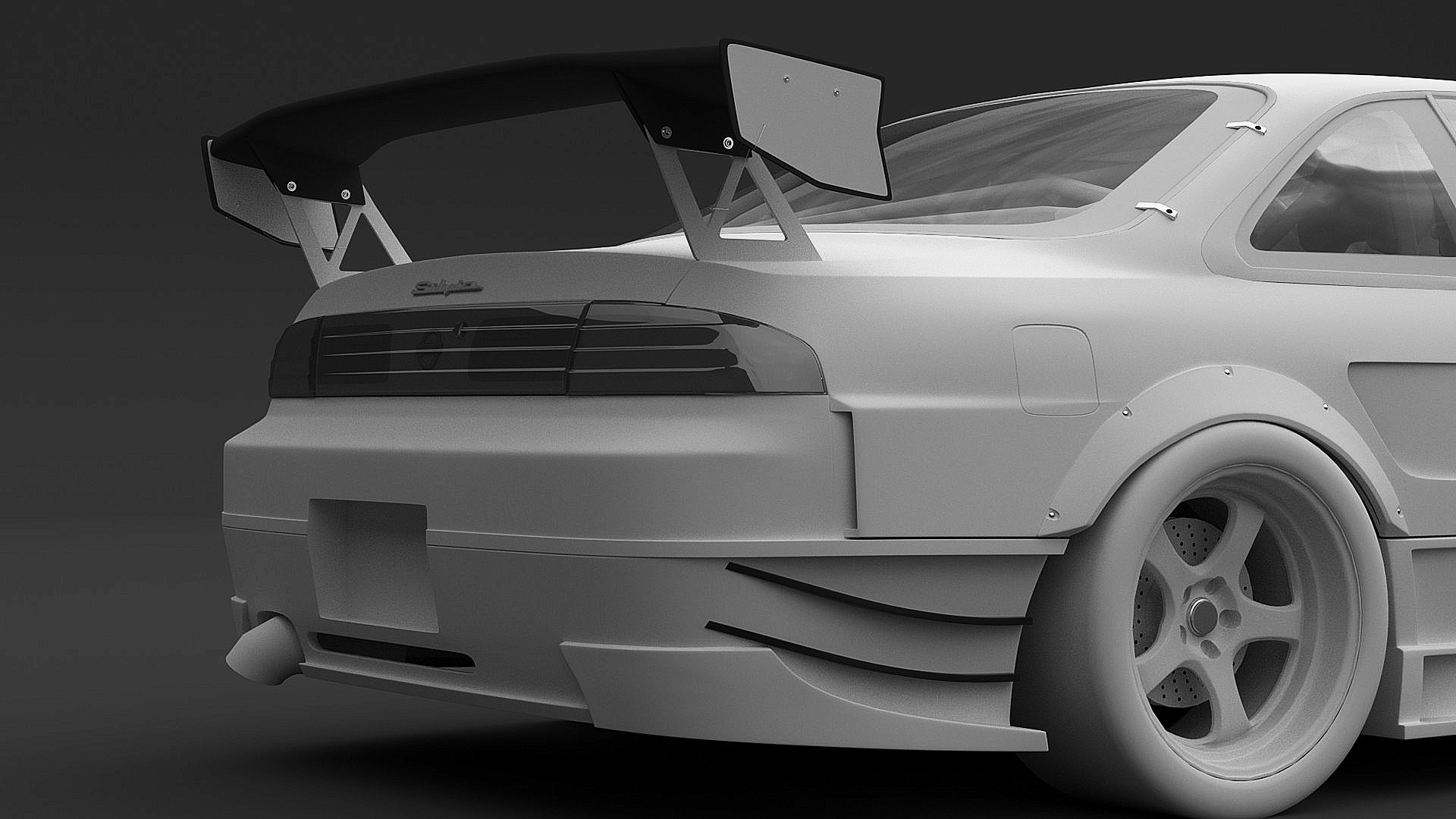 Zenzoit Arts - Nissan Silvia S14 Pasific Racing BodyKit